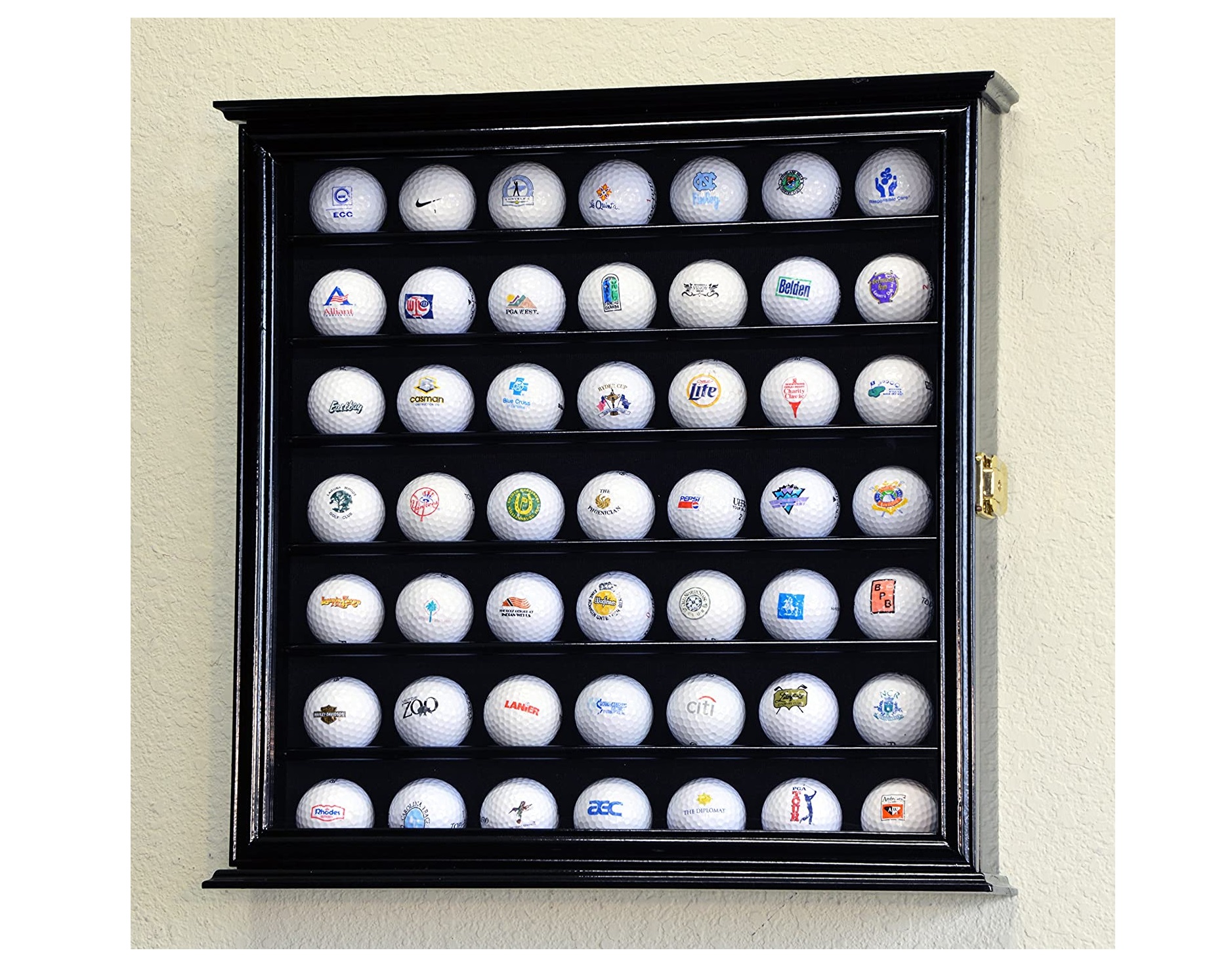 49 Golf Ball Display Case - The Aggressive Fade