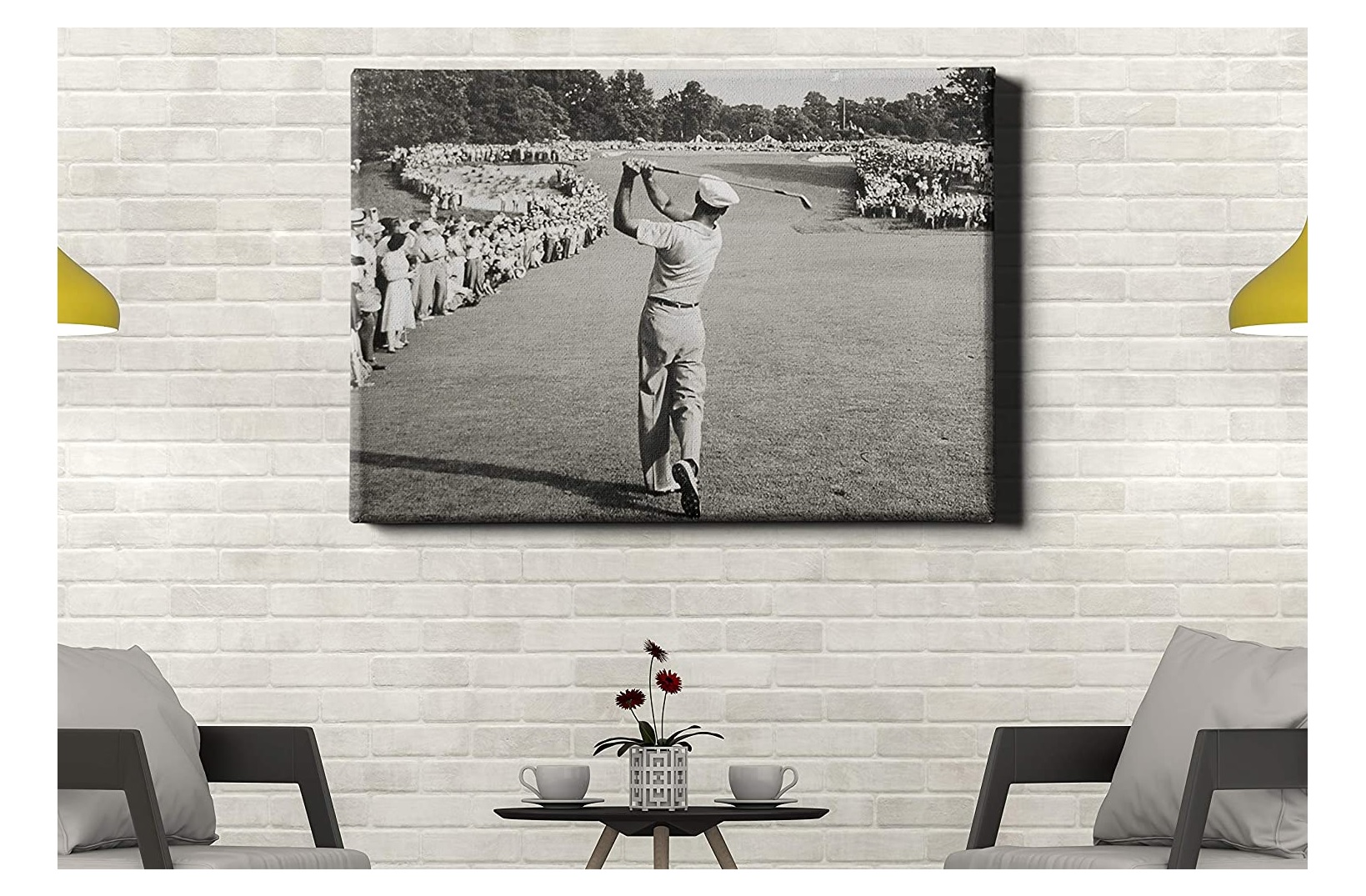 Ben Hogan Art Print - The Aggressive Fade