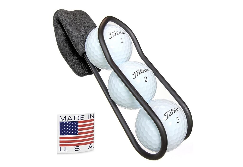 Quick Release Golf Ball Holder - The Aggressive Fade