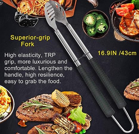 Golf-Club Style BBQ Grill Tools - The Aggressive Fade